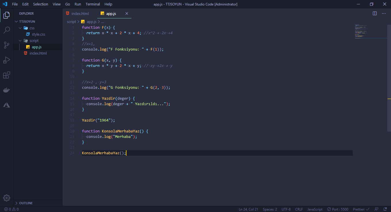 JavaScript Dersleri! #2 - Oyun Yapıyoruz | TeknoTower